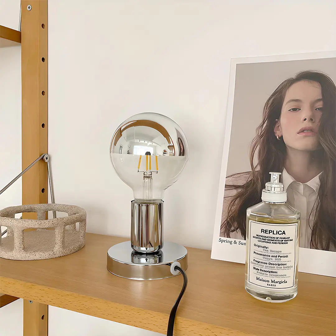 Mid-century Chrome table lamp – Official Bauhaus Japan